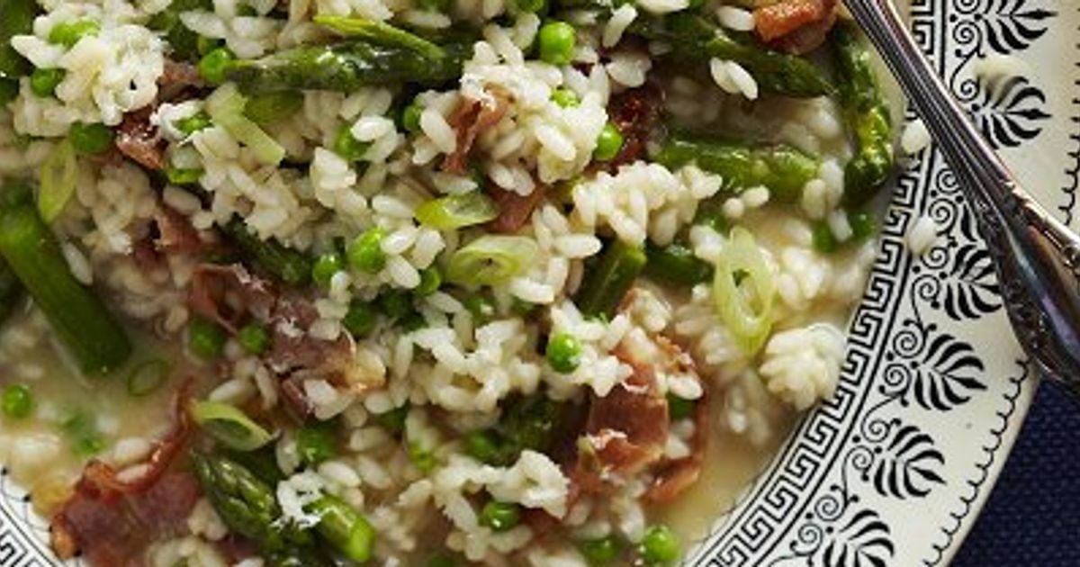 Fresh asparagus-pea risotto recipe - Chatelaine