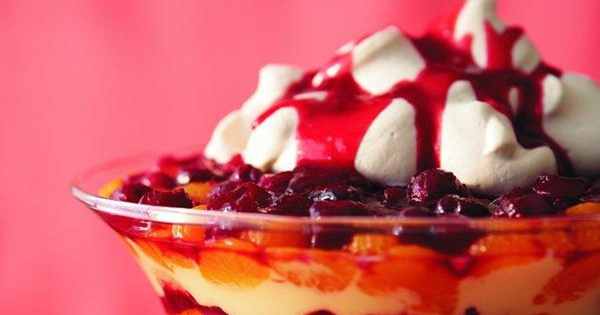 Cranberry-Mandarin Trifle - Chatelaine