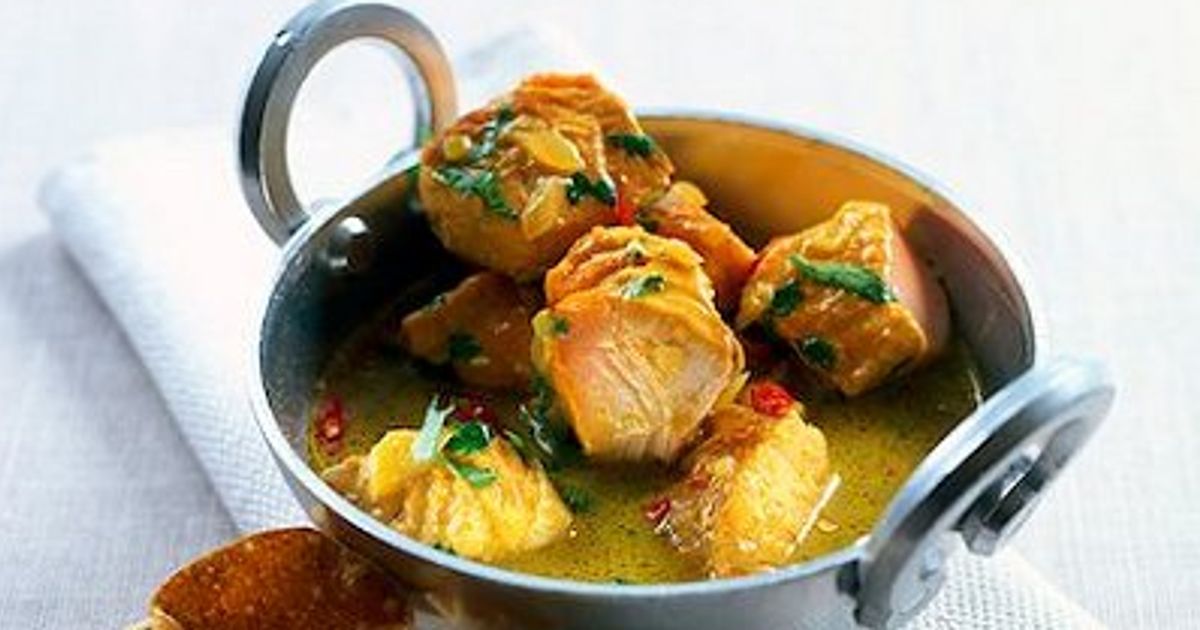 Curried catfish with coriander cream - Chatelaine