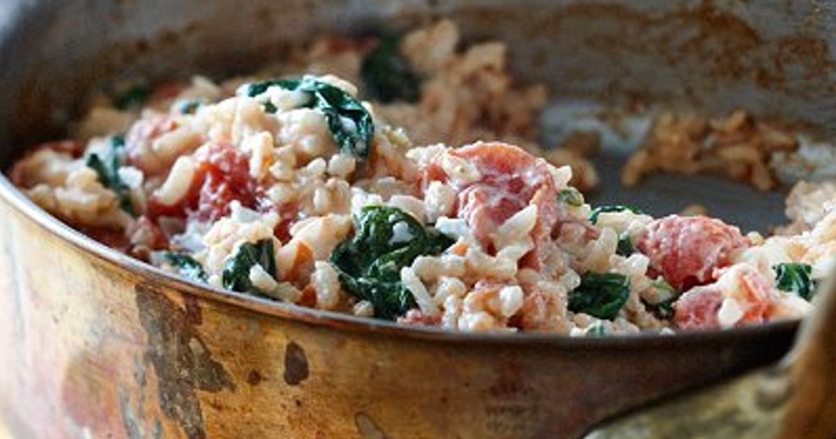 Baked tomato risotto recipe - Chatelaine