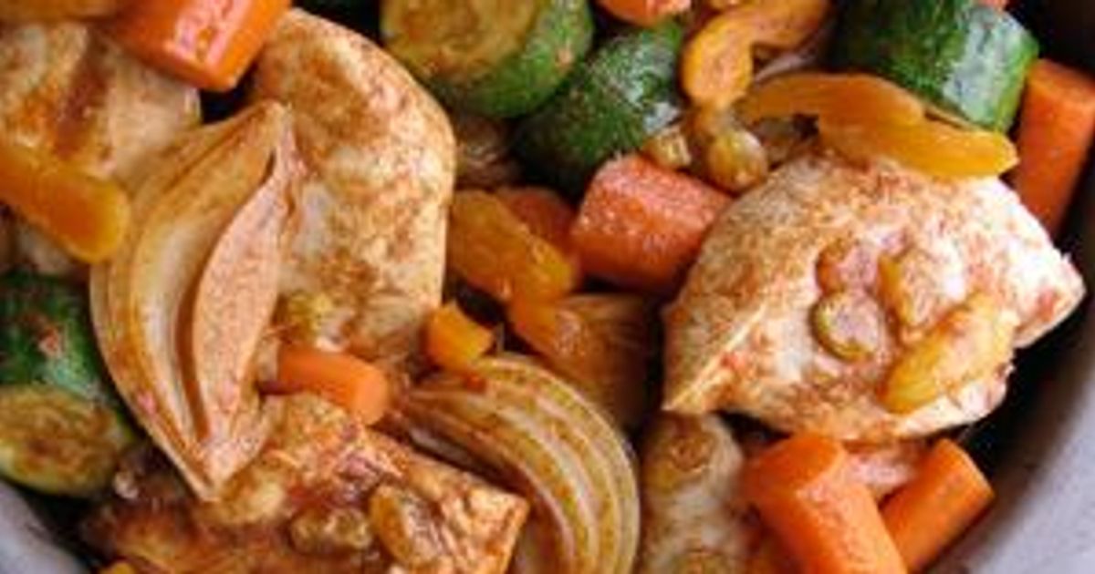 Moroccan braised chicken with zucchini - Chatelaine