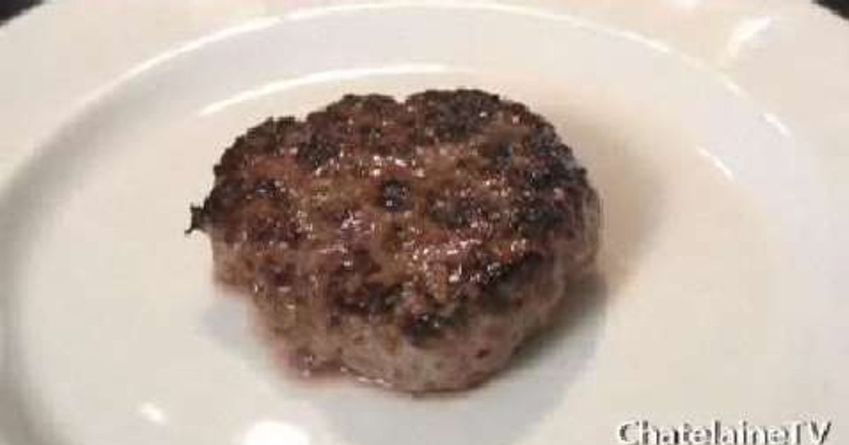 How to form the perfect burger - Chatelaine
