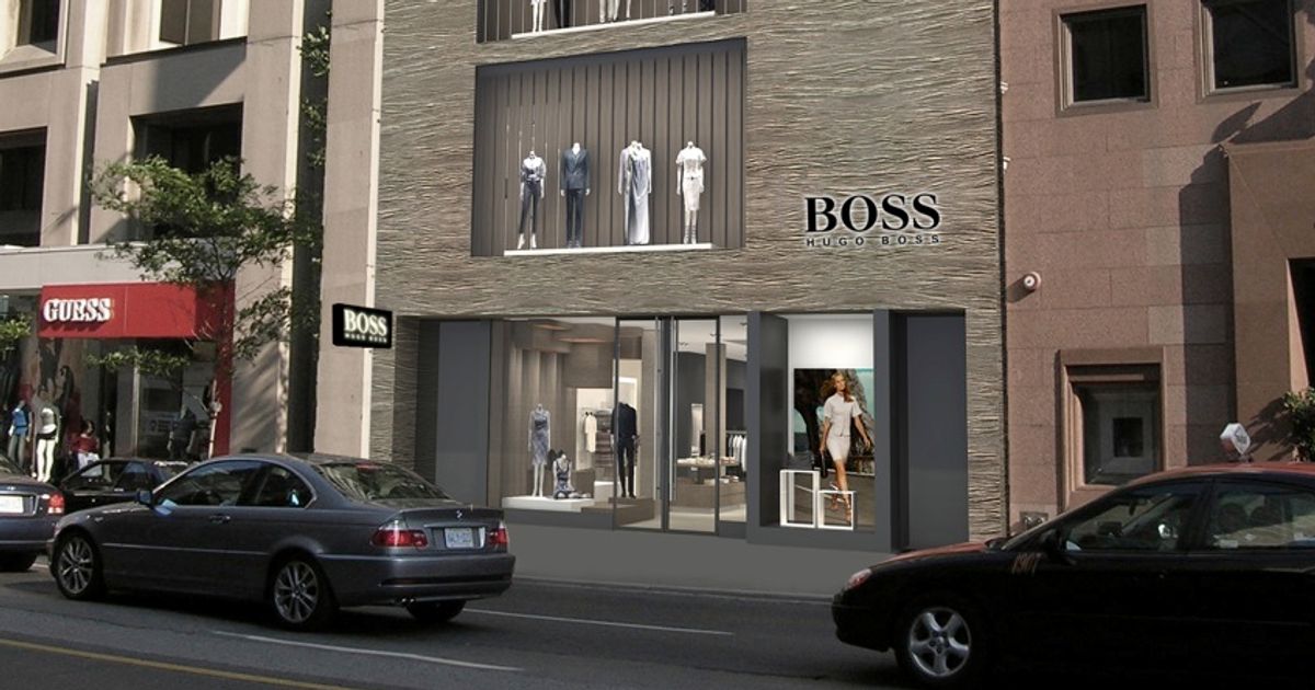 Hugo Boss opens a Canadian flagship - Chatelaine
