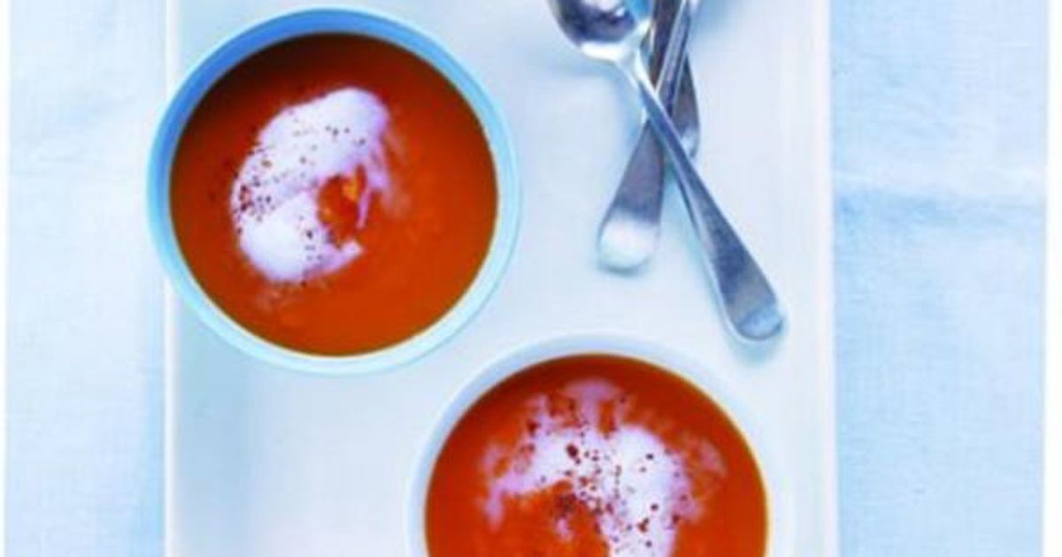 Sweet-potato soup with scented-foam swirl recipe - Chatelaine