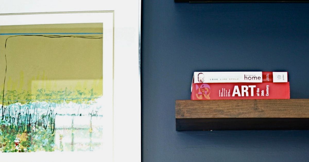 How to hide your TV with paint - Chatelaine