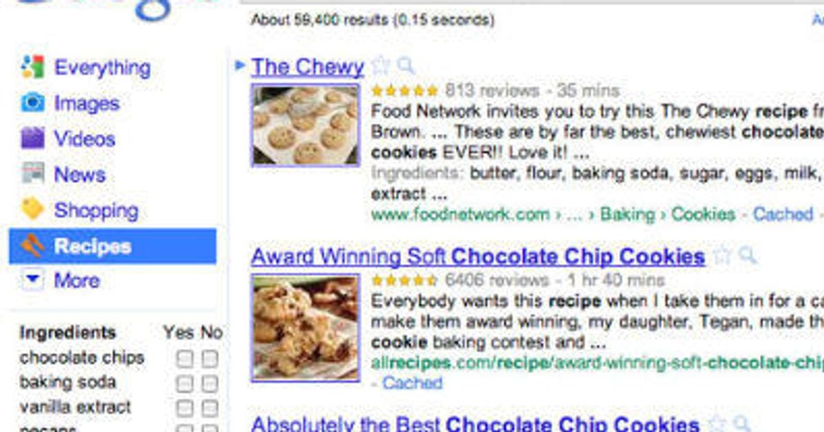 How Google Recipe Search is changing the way we cook – for the worse ...