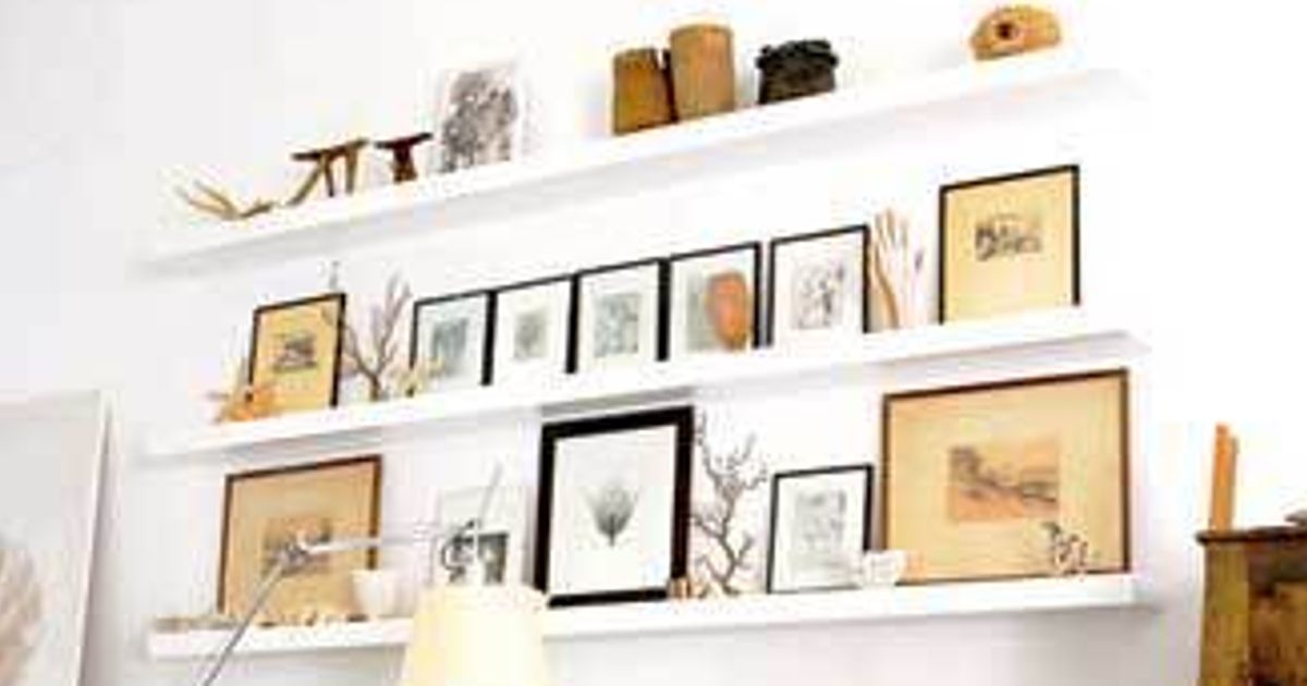 Declutter tip: Install shallow display shelves - Chatelaine