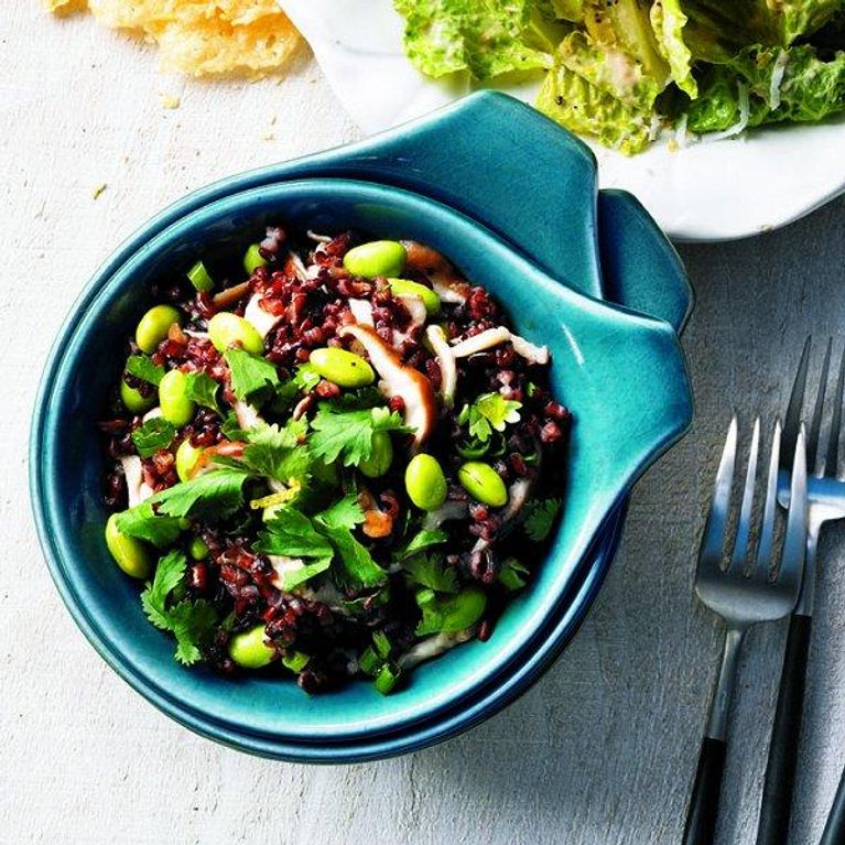 Black rice and edamame salad recipe - Chatelaine