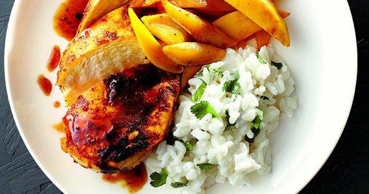 Tropical fruit and spice chicken recipe - Chatelaine