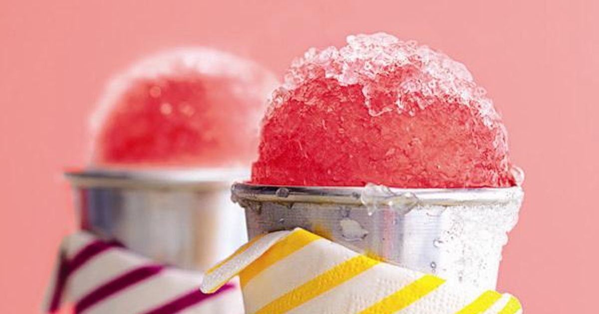 Snow cones recipe - Chatelaine