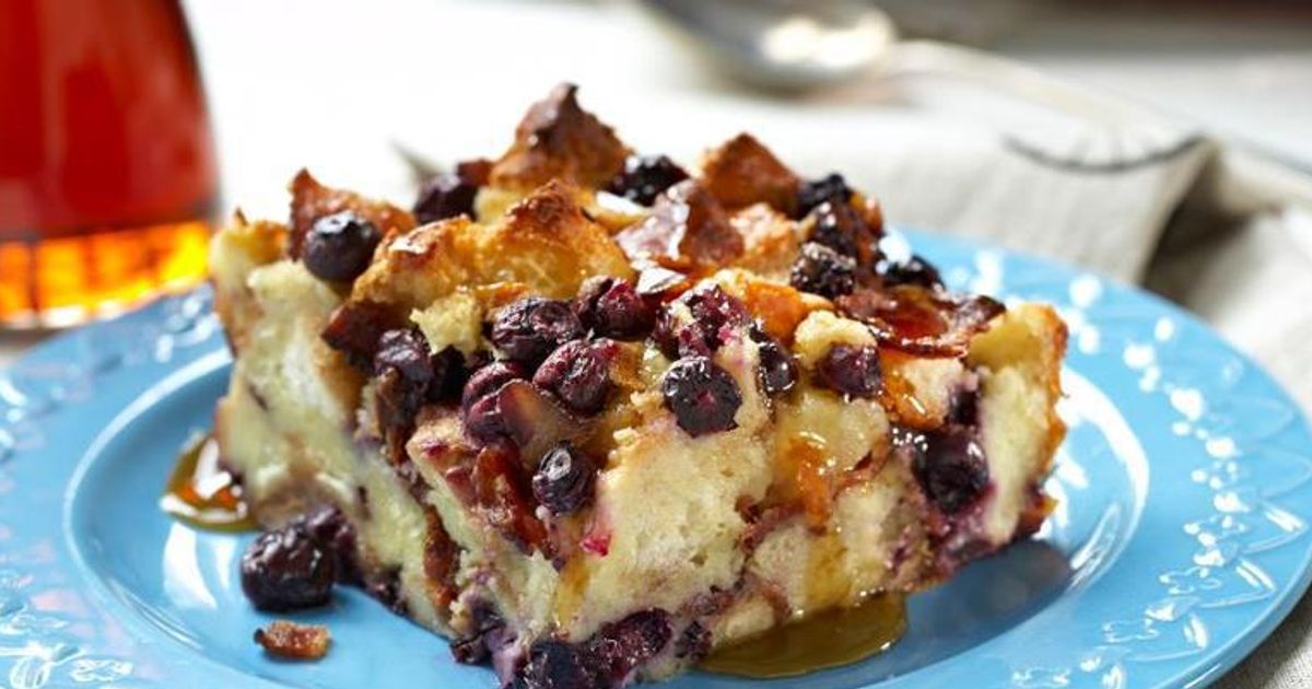 Baked blueberry and bacon breakfast recipe and why you should wash ...