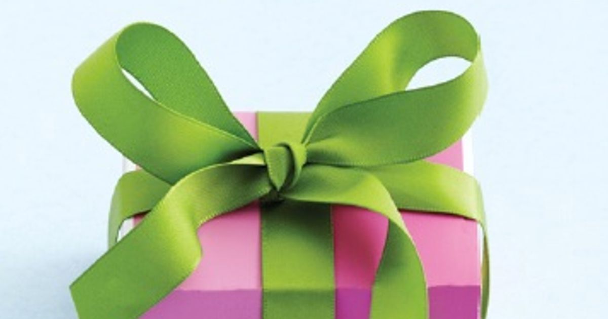 Gift wrapping idea: How to make a paint-chip DIY gift box - Chatelaine