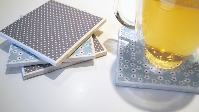 How to make tile coasters - Chatelaine