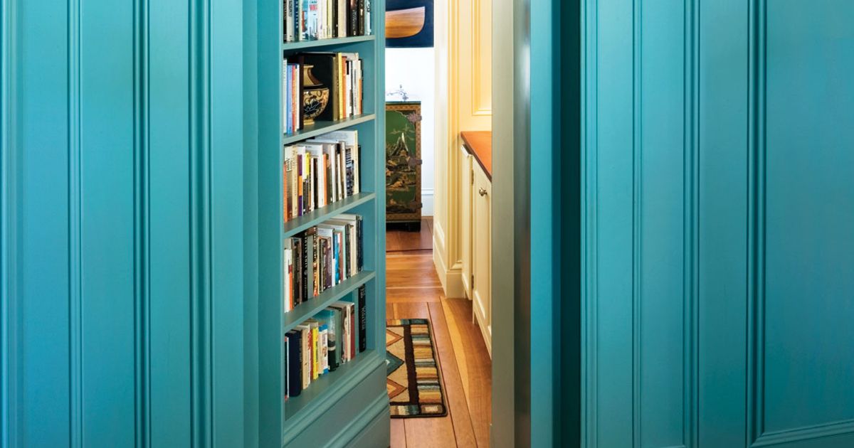 Declutter tip: Door frame bookshelf - Chatelaine