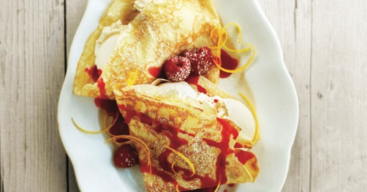 Frozen dessert crepes recipe - Chatelaine