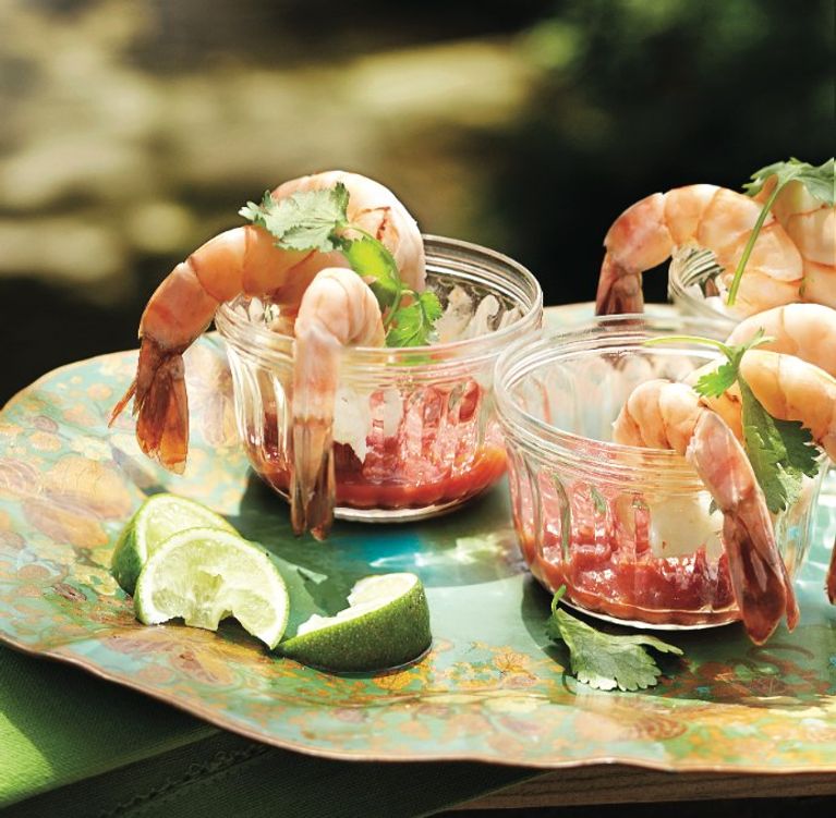 Ginger-wasabi shrimp cocktail recipe - Chatelaine