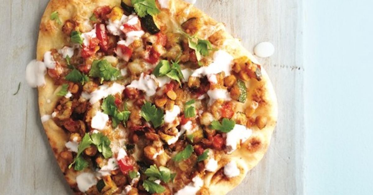 Indian vegetarian pizza recipe - Chatelaine