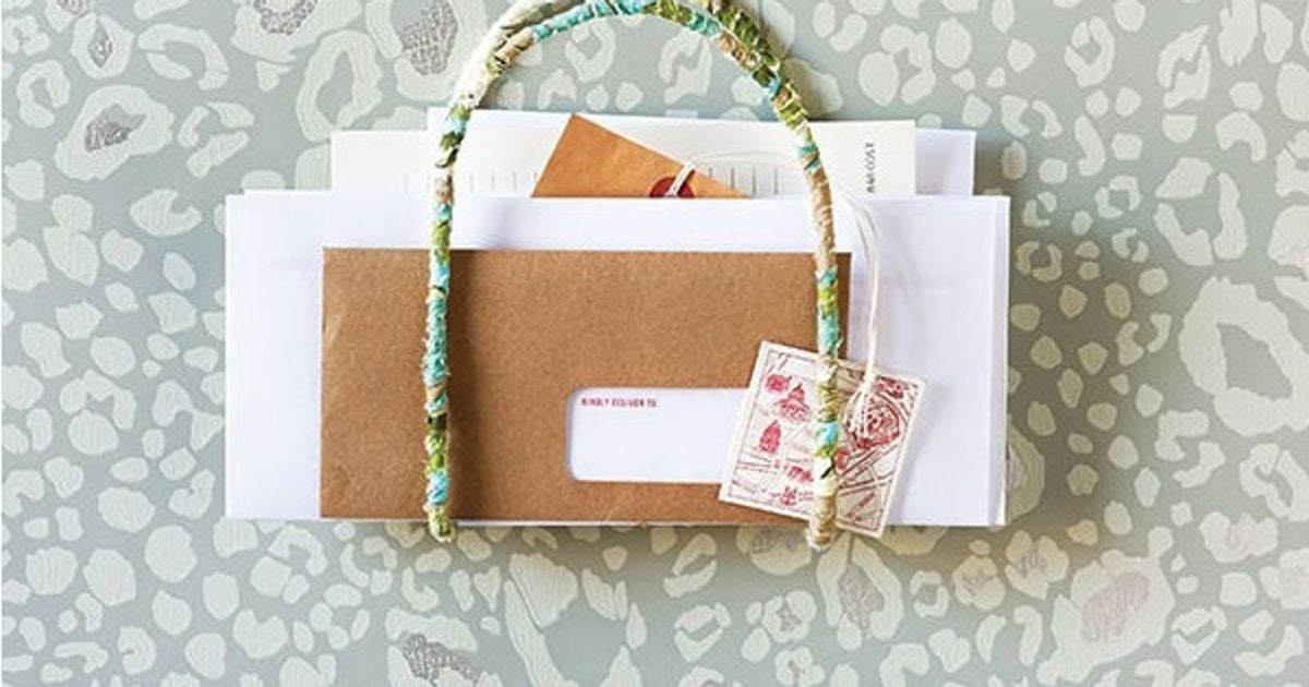 How to make a pretty DIY letter holder - Chatelaine