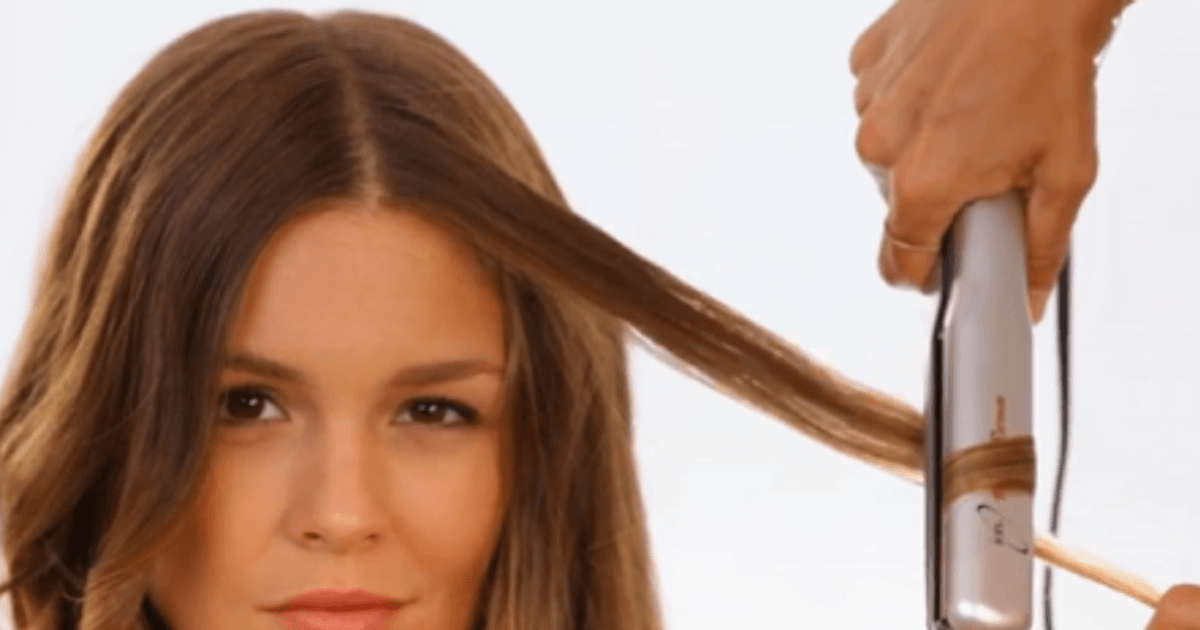 Beauty minute: Easy and fast flat iron curls - Chatelaine