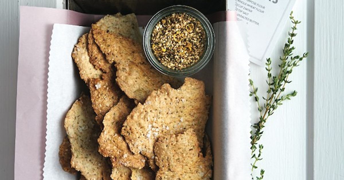 Edible gifts: Za'atar crackers - Chatelaine