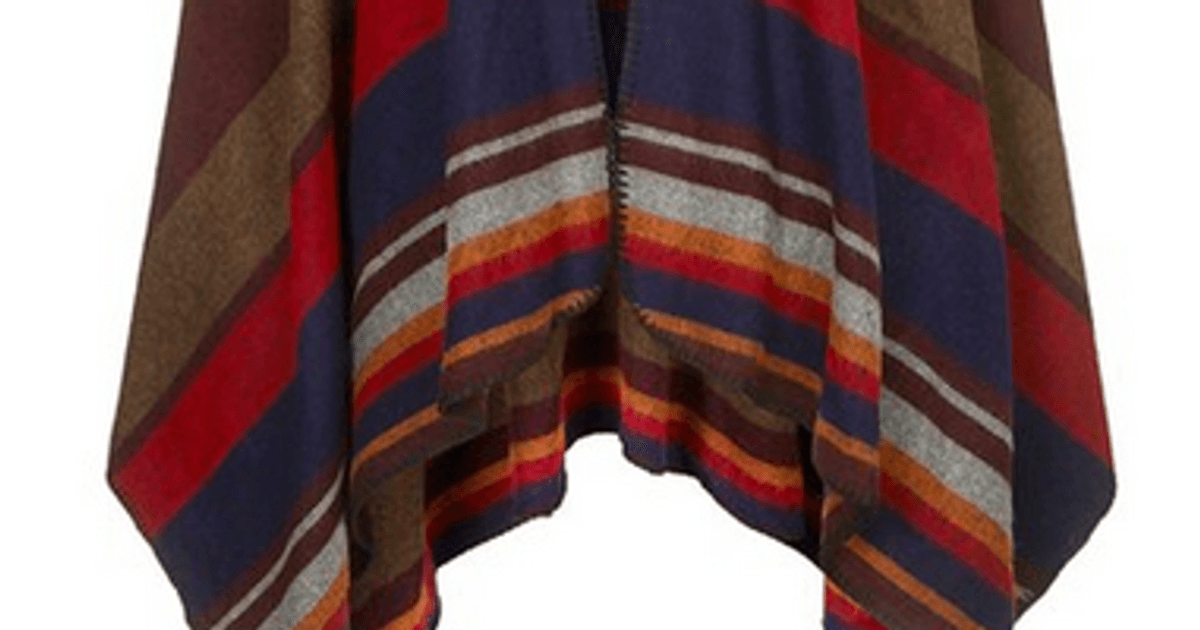 5 ways to wear this on-trend blanket cape - Chatelaine
