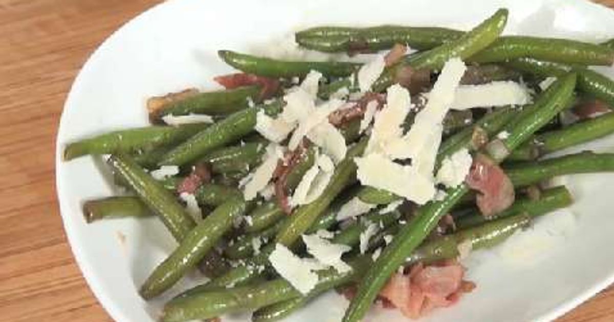 How to make balsamic green beans and pancetta - Chatelaine