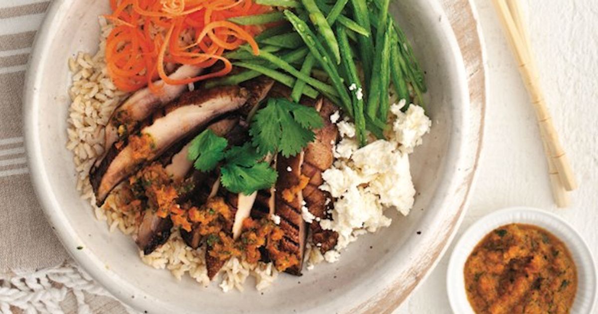 Portobello mushroom rice bowl - Chatelaine
