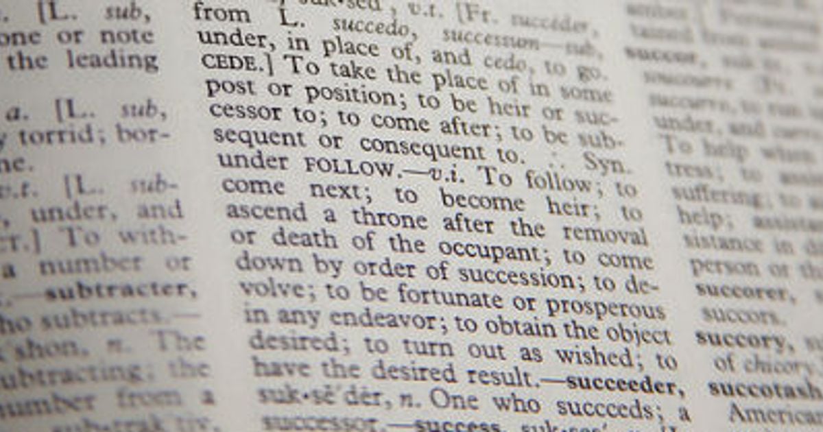Turns out your dictionary is a tiny bit sexist - Chatelaine