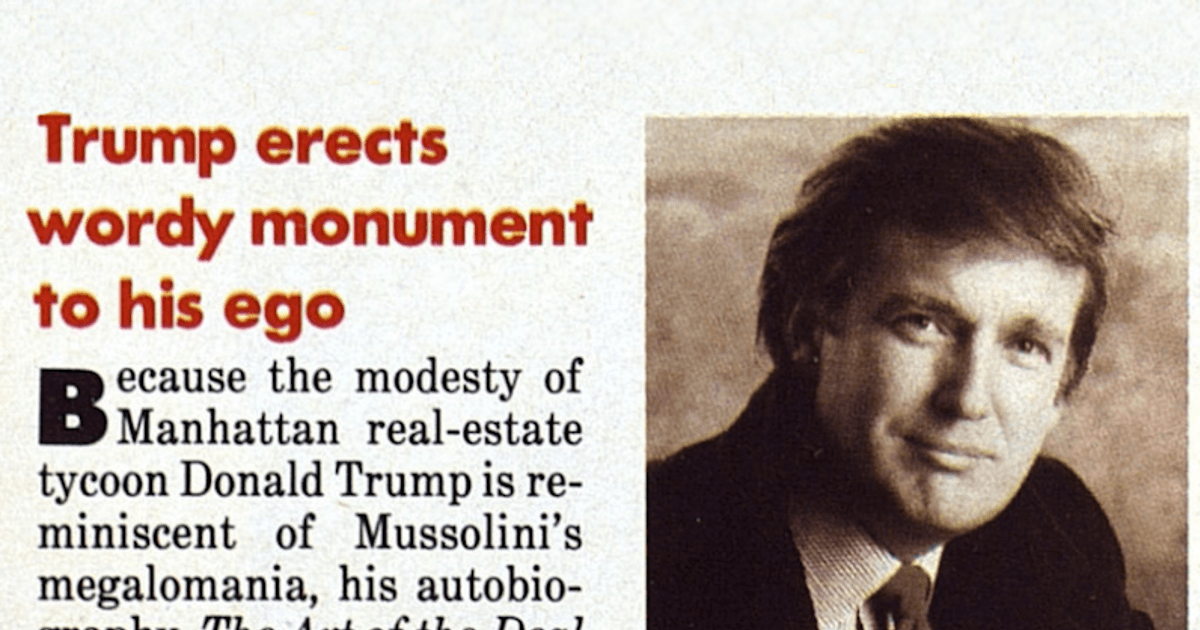Two eerily accurate takes on Trump and Clinton, from 25 years ago ...