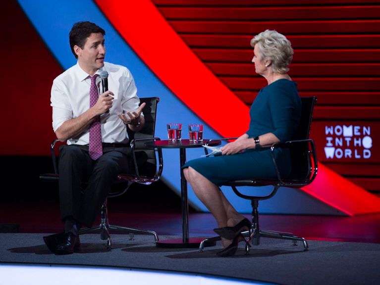 Justin Trudeau takes his greatest feminist hits to Broadway - Chatelaine