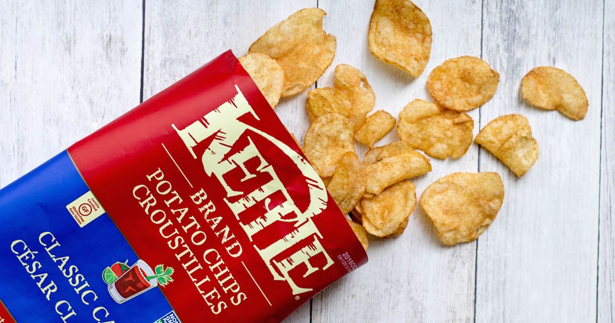 Caesar potato chips are back — and they're basically spicy ketchup ...