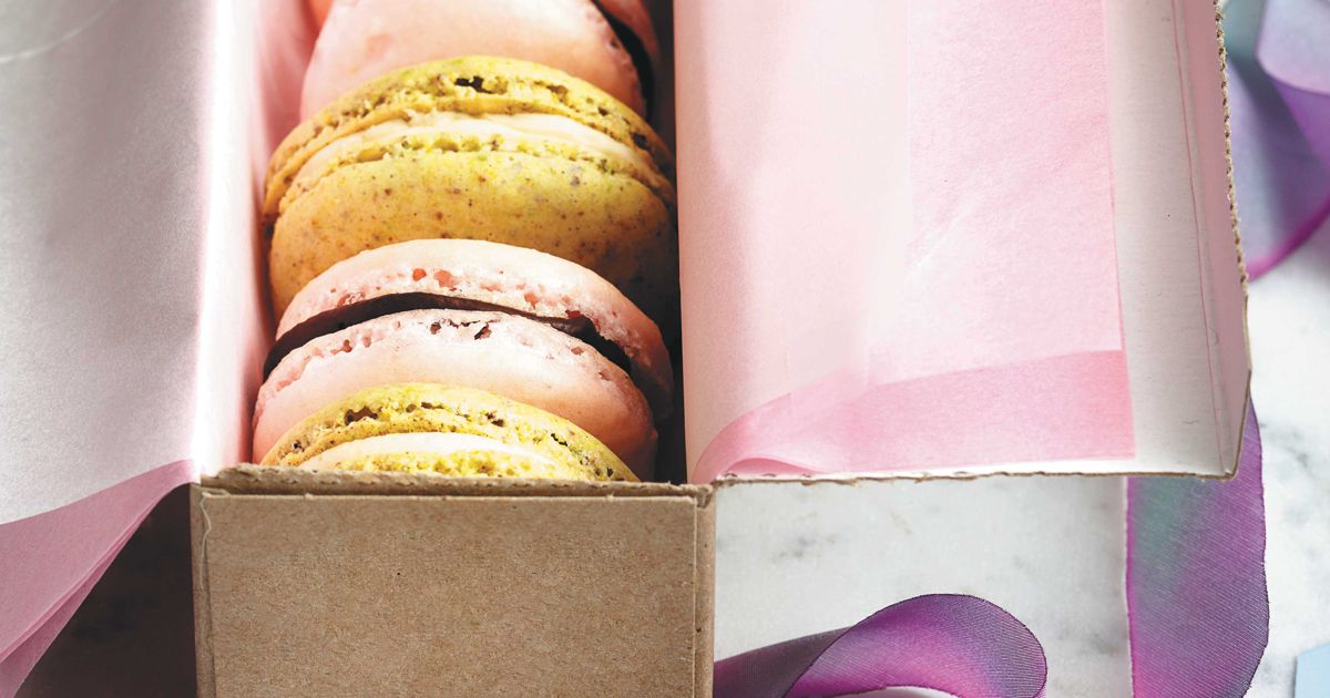 Raspberry-Chocolate-Ganache Macarons Recipe - Chatelaine