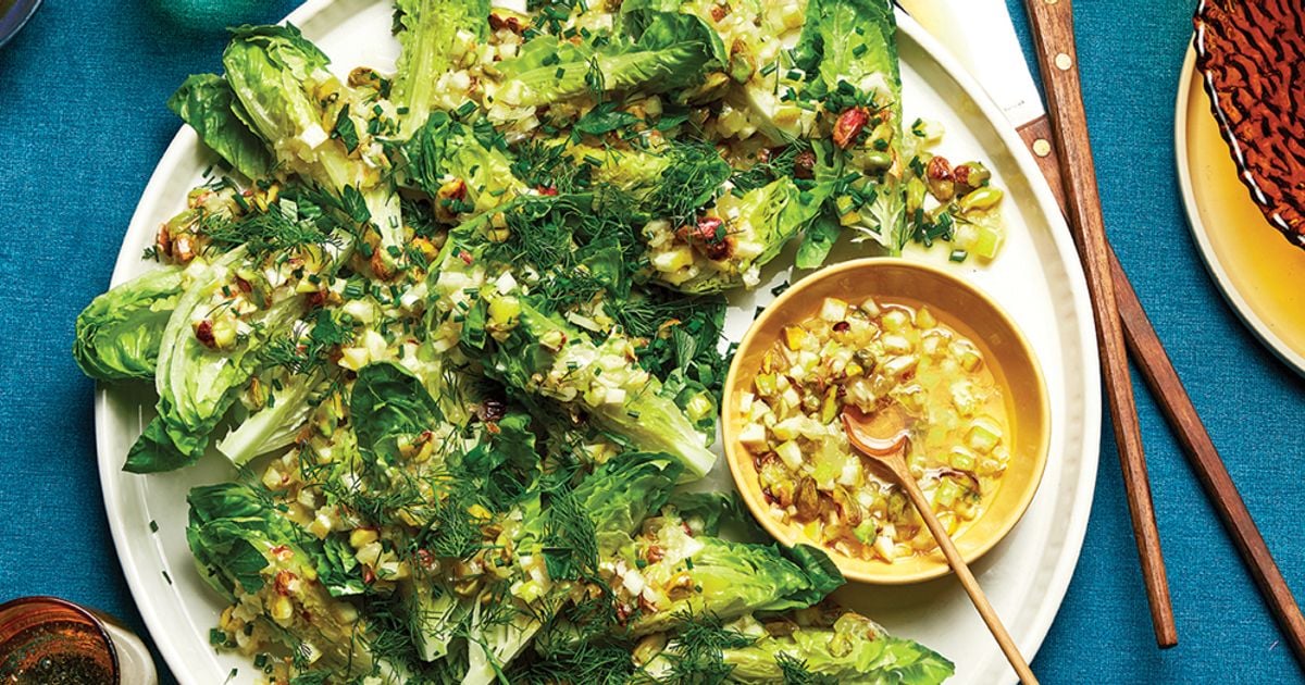 Alison Roman Little Gems With Garlicky Lemon And Pistachio - Chatelaine