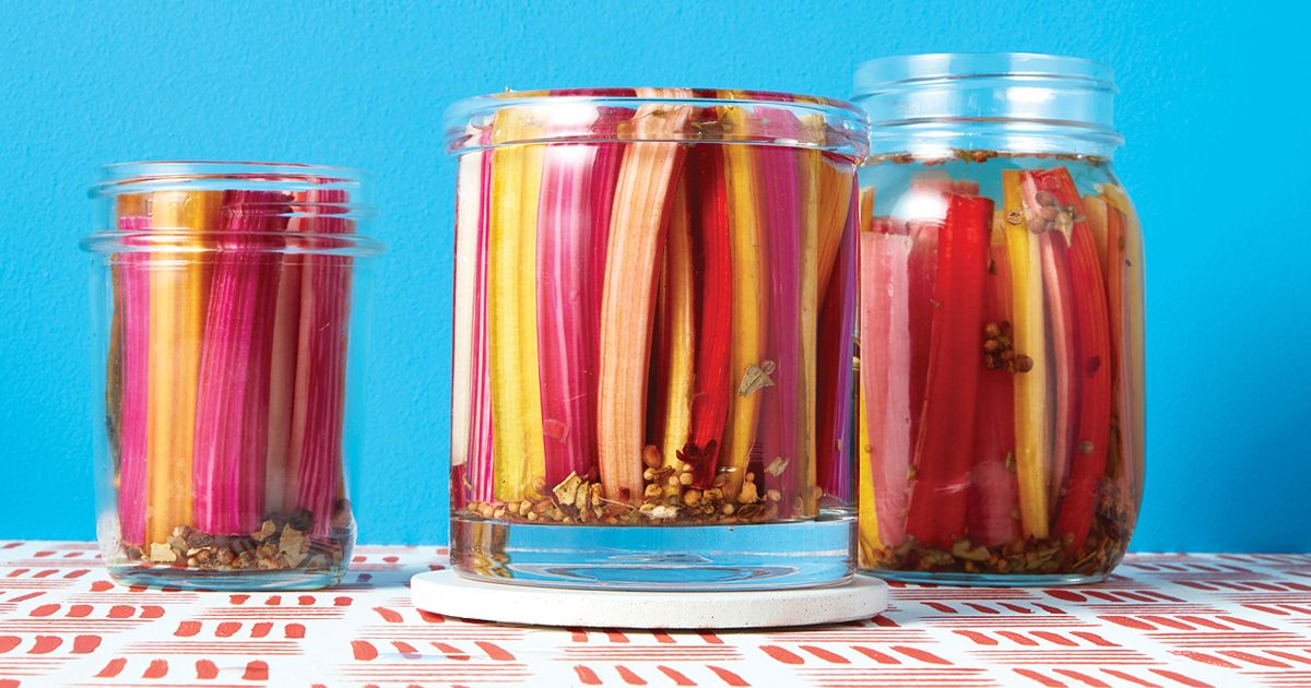 Pickled Swiss Chard Stems Recipe - Chatelaine