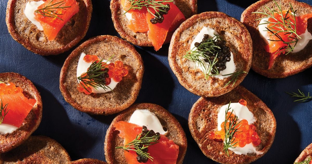 Buckwheat Blinis Recipe - Chatelaine
