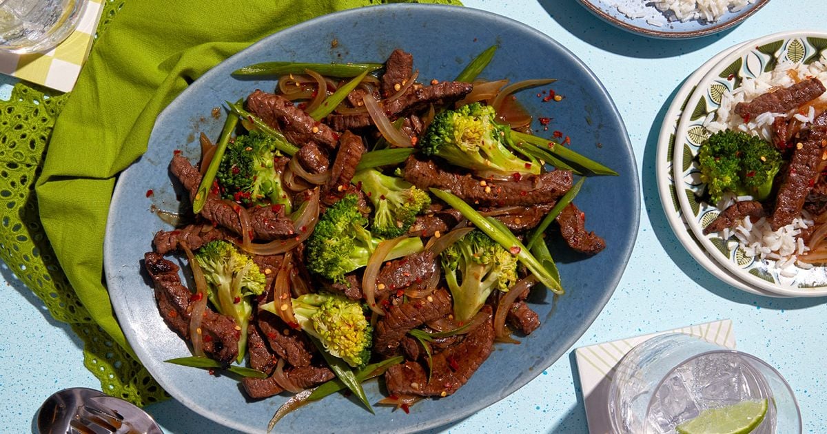Saucy Beef Strips With Onions