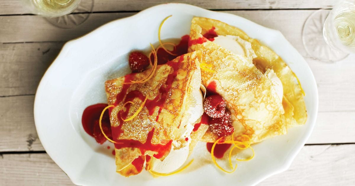 Frozen dessert crepes recipe - Chatelaine