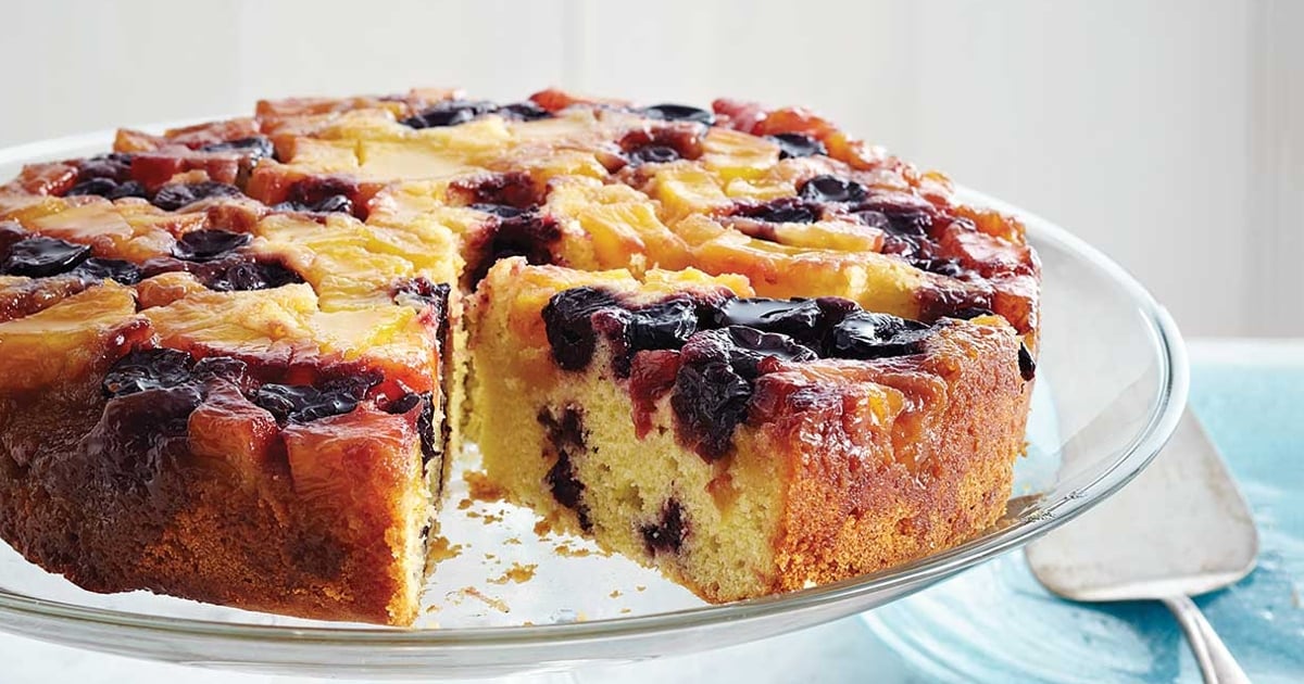 Upside-Down Pineapple And Cherry Cake Recipe - Chatelaine