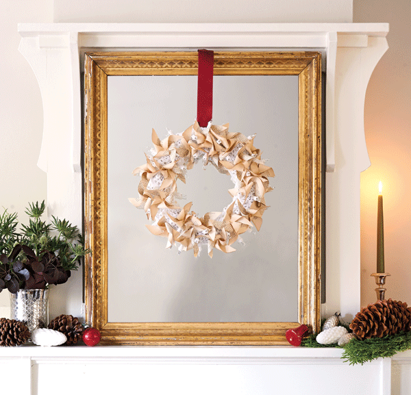 Picture Frame Wreath Ideas Diy